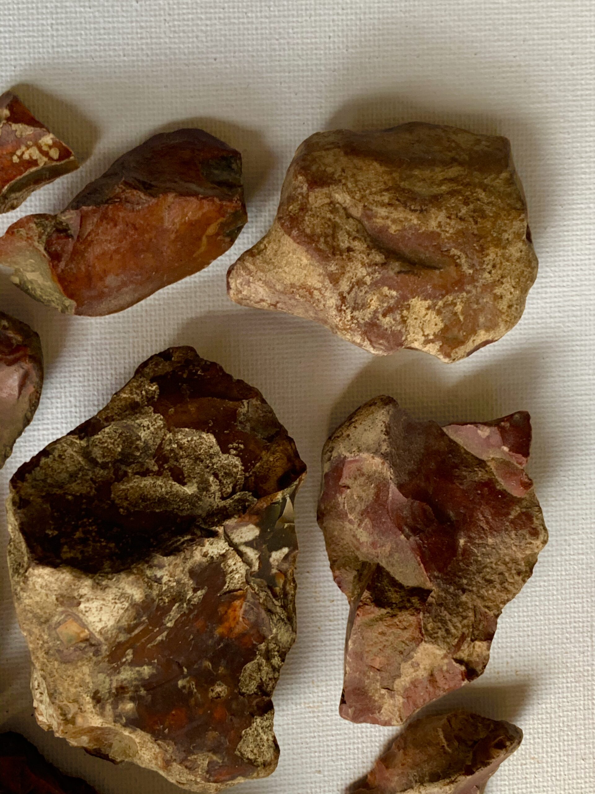 N161 – Blood Red Flint (British Find) – Stephen Robert Kuta